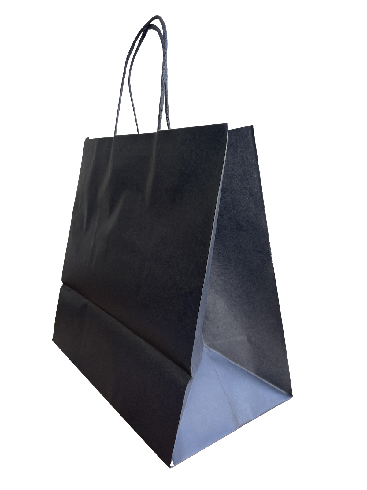 Black Paper Bags With Handles | Green Choice Paper Bags